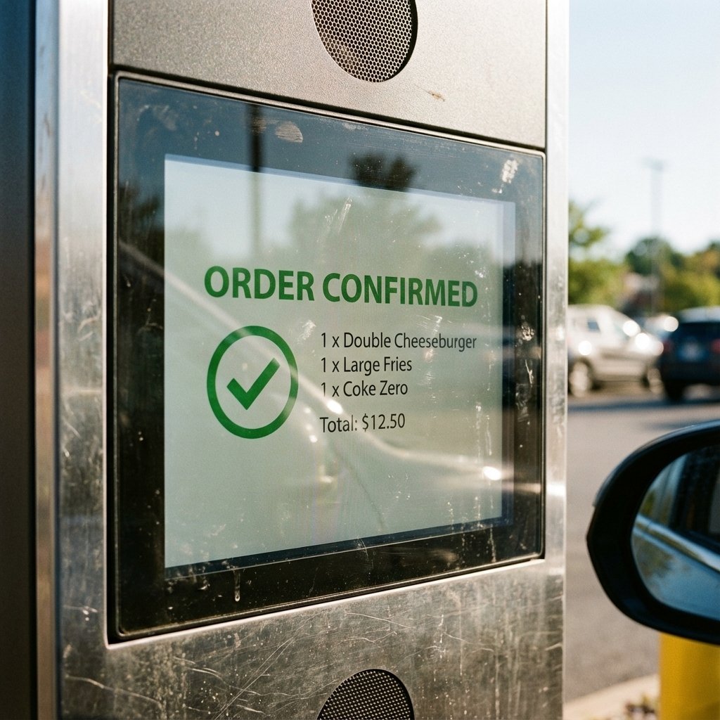 Order Confirmation Displays: The Unsung Hero of Drive-Thru Accuracy